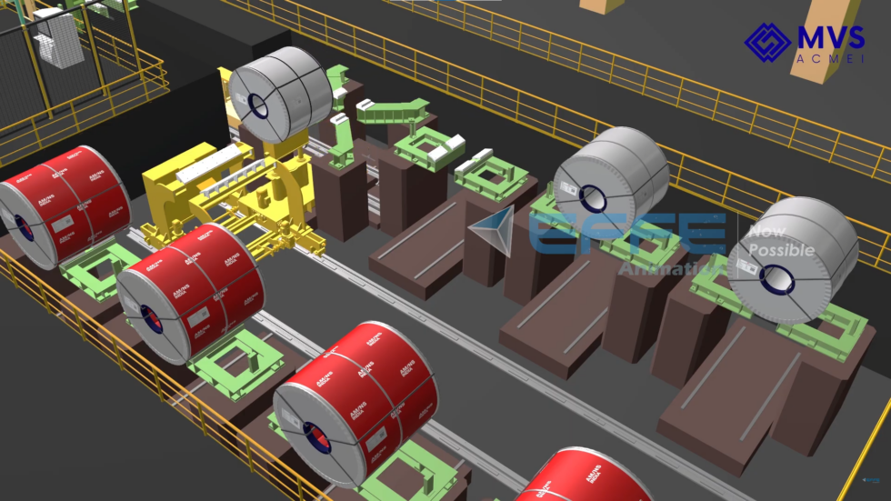 Packaging Machine 3D Animation Services for Visualization